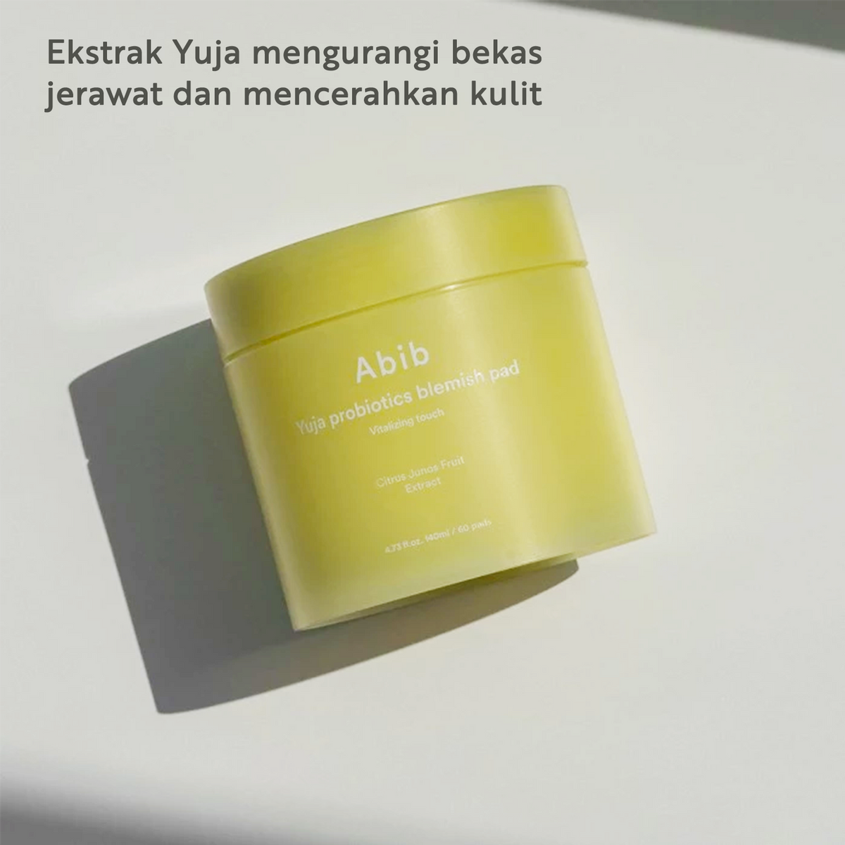 [Abib] Yuja Probiotics Blemish Pad Vitalizing Touch (75 pads) – StyleKorean Indonesia