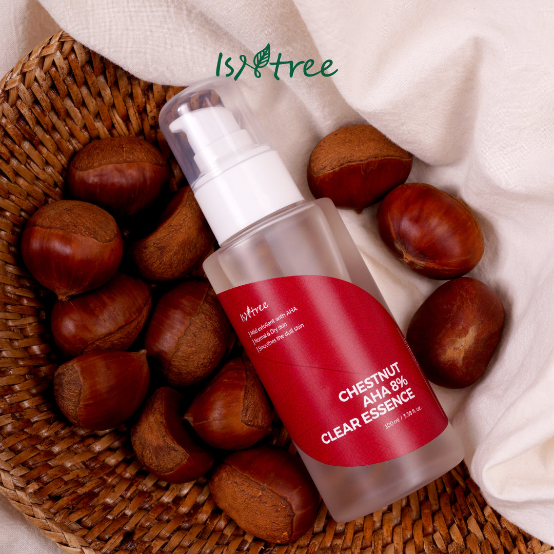 [Isntree] Chestnut AHA 8% Clear Essence 100ml – StyleKorean Indonesia